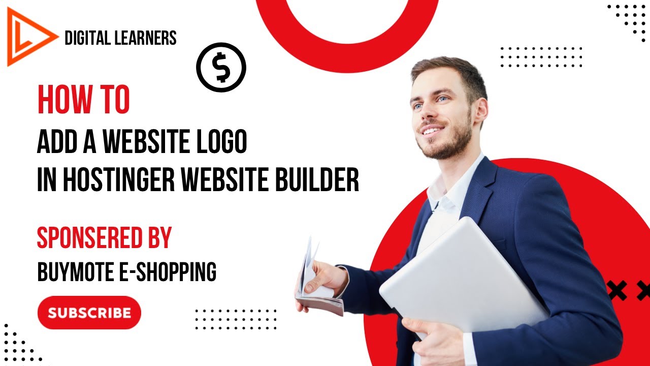How to Add a Website Logo in Hostinger Website Builder - YouTube