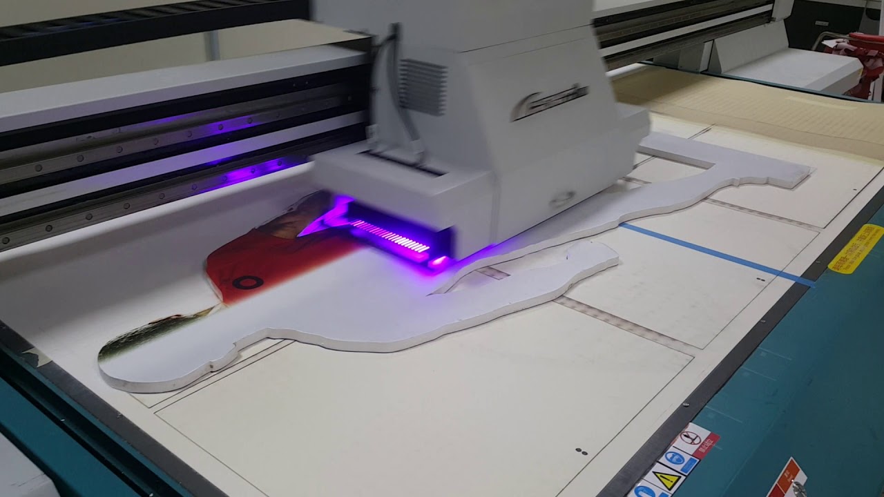 Wood Direct printing - YouTube