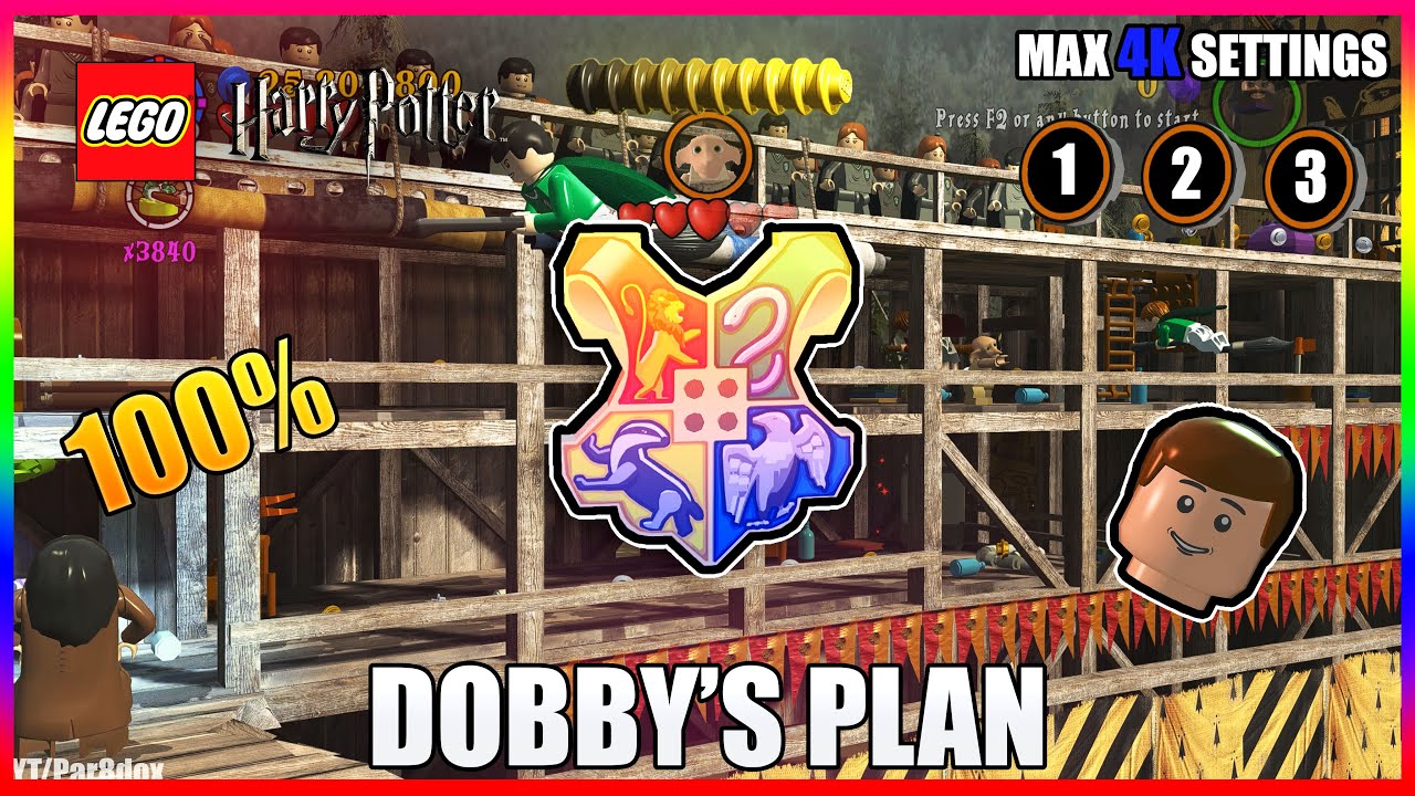 Dobbys Plan | Lego Harry Potter | ALL Collectables Walkthrough - YouTube