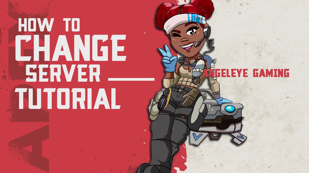 Apex legend how to Change Server / Data Center - YouTube