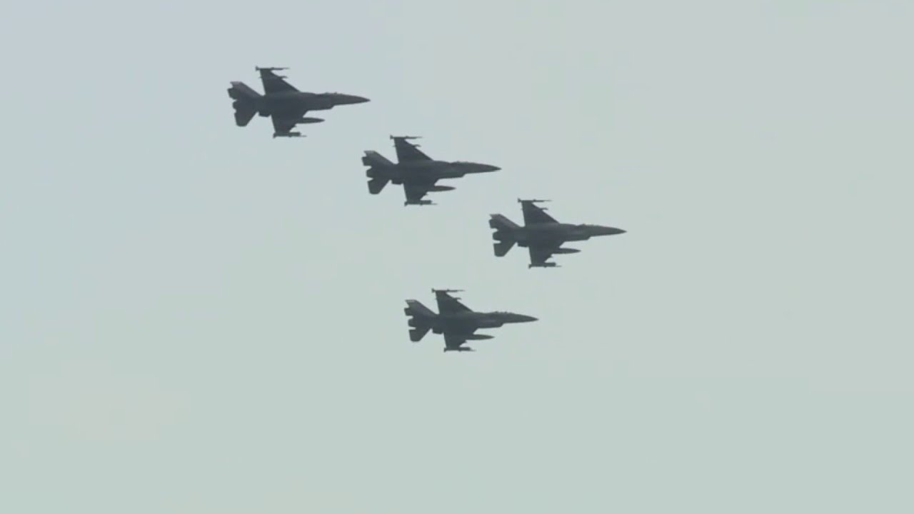 WATCH: Fighter jets fly over KSAT's Battle of Flowers watch party - YouTube