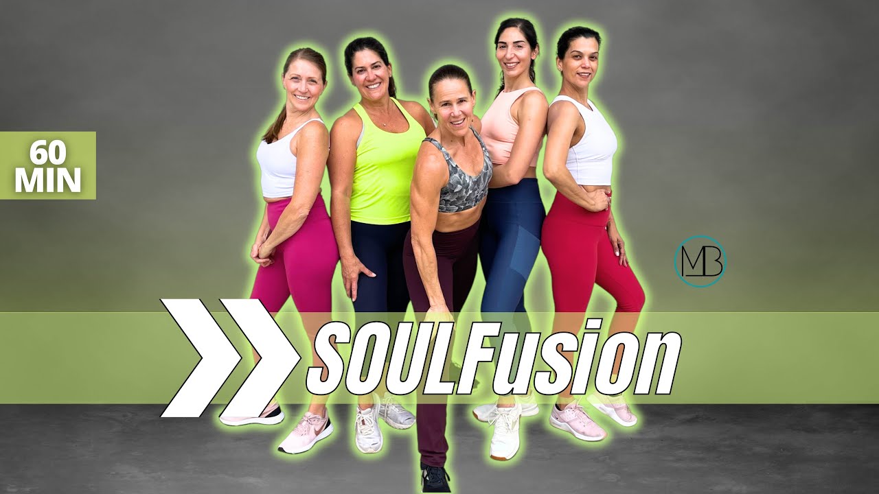 SoulFusion C#10 | Total Body Workout | Cardio Yoga Strength Flexibility ...