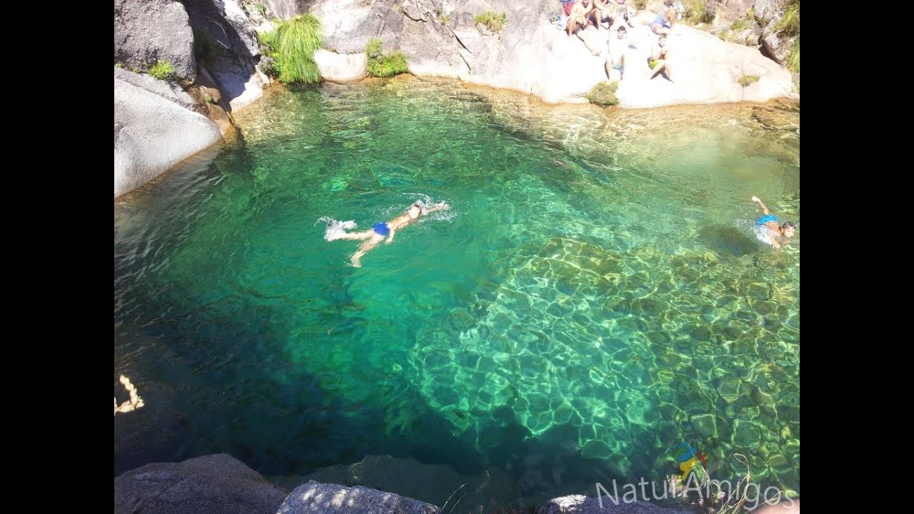 Poço Azul por dentro, Gerês, Portugal (2º vídeo) - YouTube