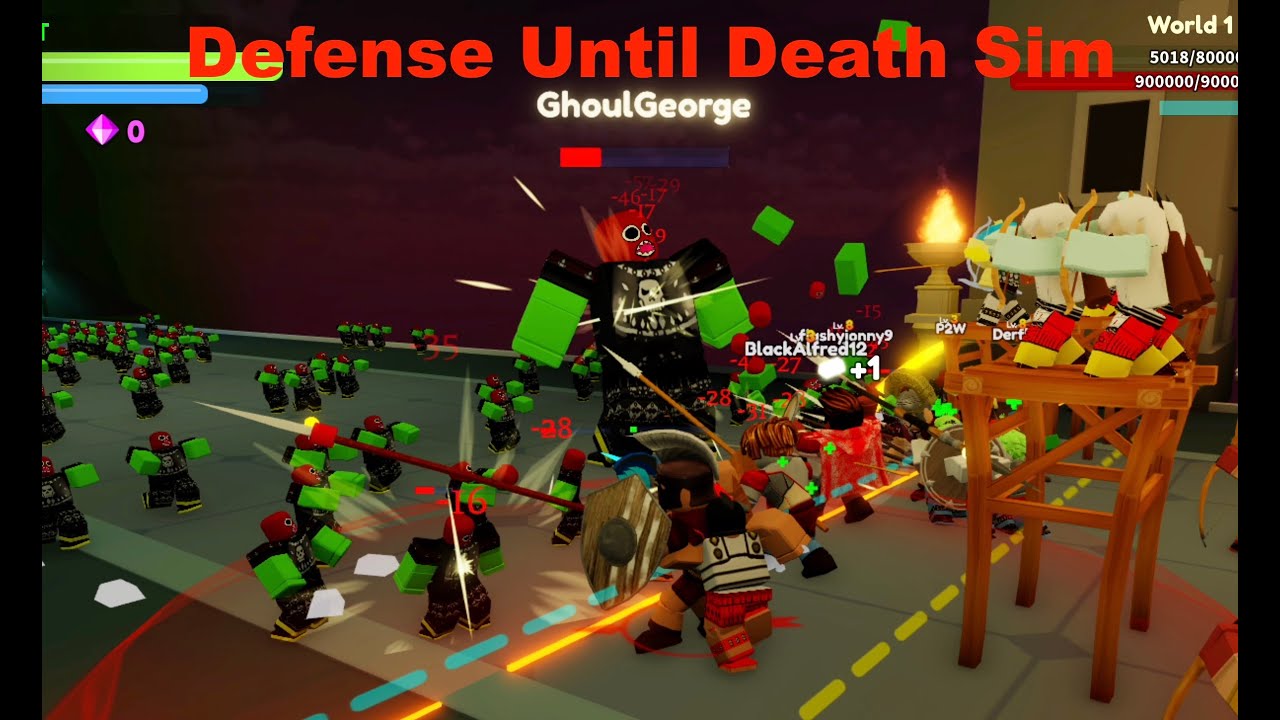 Roblox Defense Until Death Simulator - fun! - YouTube