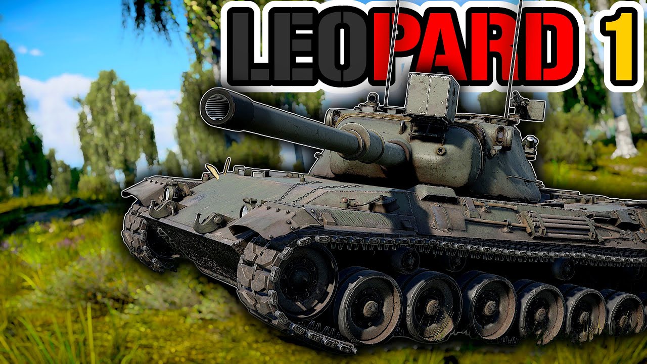 Legendärer Bundeswehr Panzer - Leopard 1 | War Thunder - YouTube