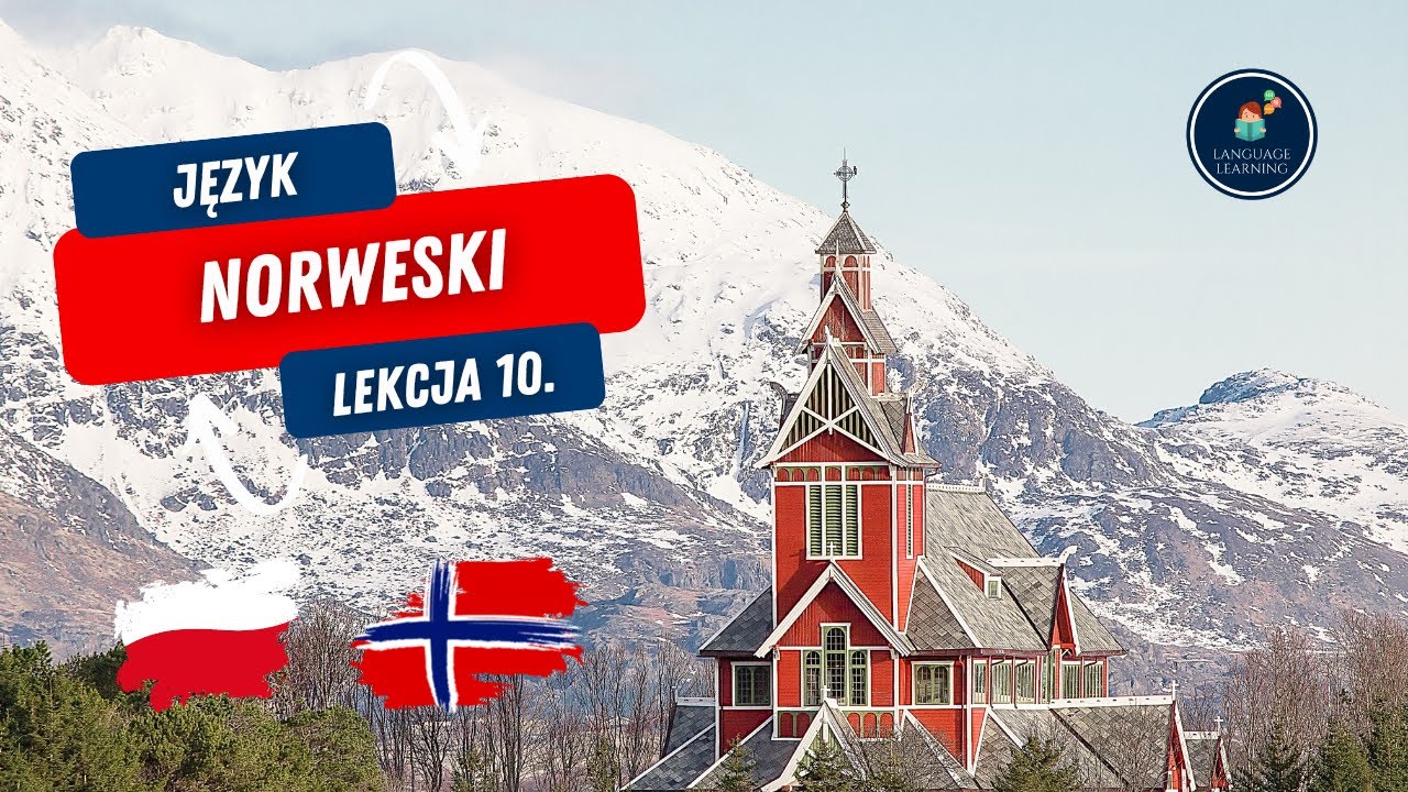 🟢 Język norweski • Lekcja 10. • Podstawowe zwroty dla początkujących 📚 ...