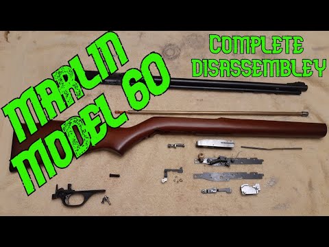 Marlin Model 60 complete disassembly and reassembly - YouTube