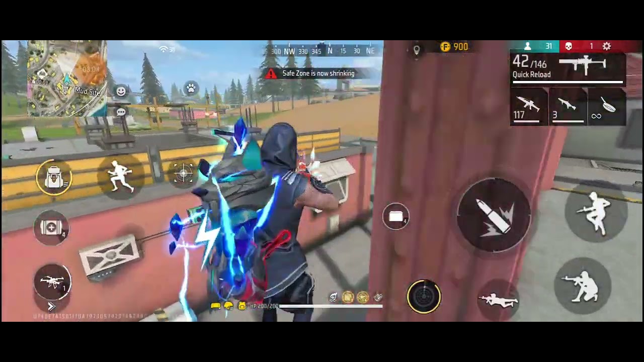 ff br rank push gameplay - YouTube