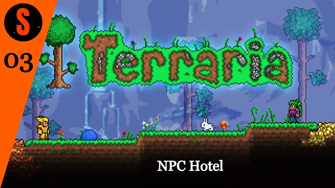 NPC Hotel - Terraria #3 - YouTube