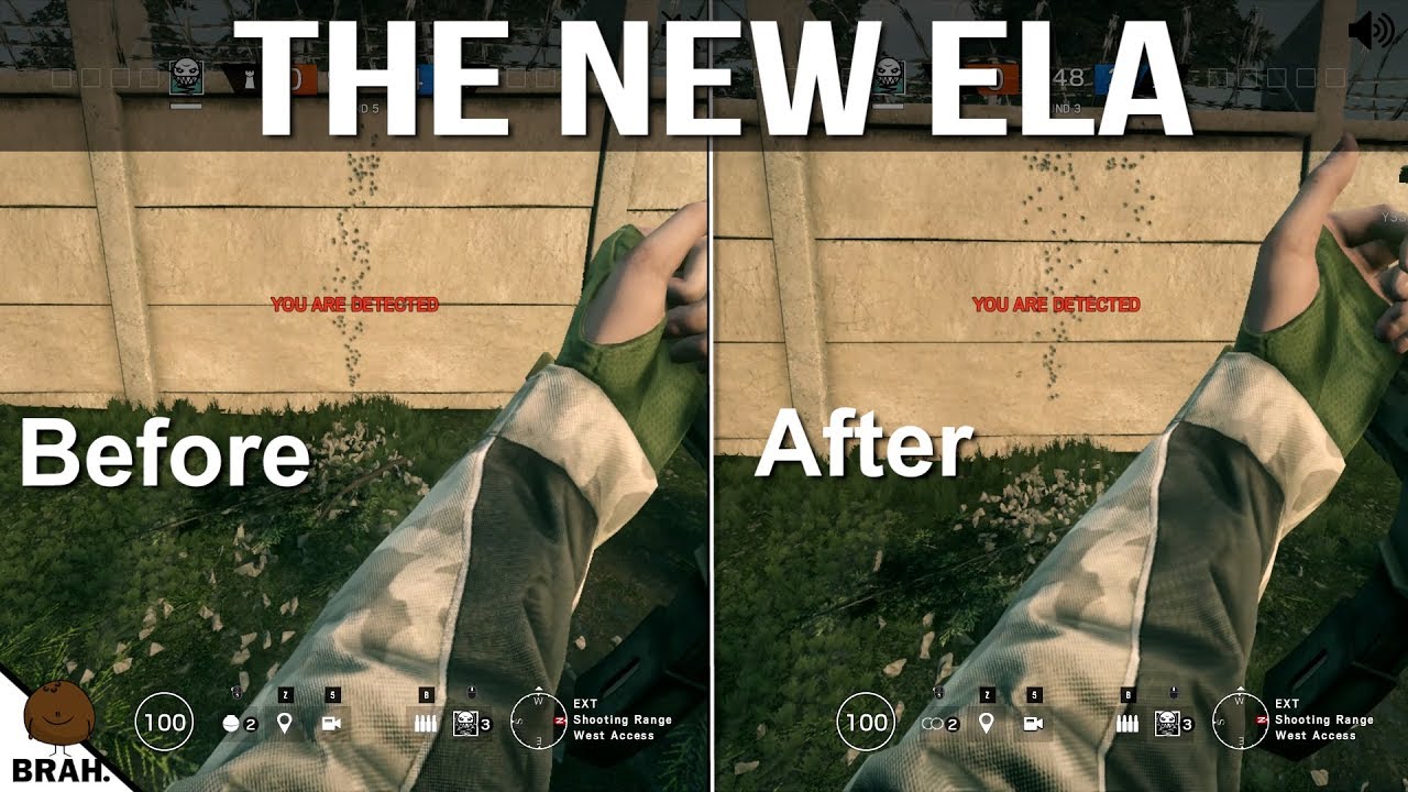 New Ela Recoil Comparisons - Rainbow Six Siege Operation Chimera - YouTube