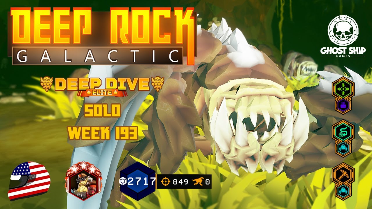 Deep Rock Galactic — Solo Engineer Elite Deep Dive [Week 193] (Blue ...