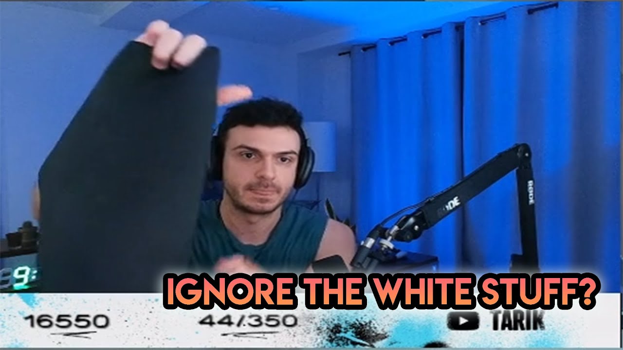 Tarik shows the final version of his mouse pad - YouTube