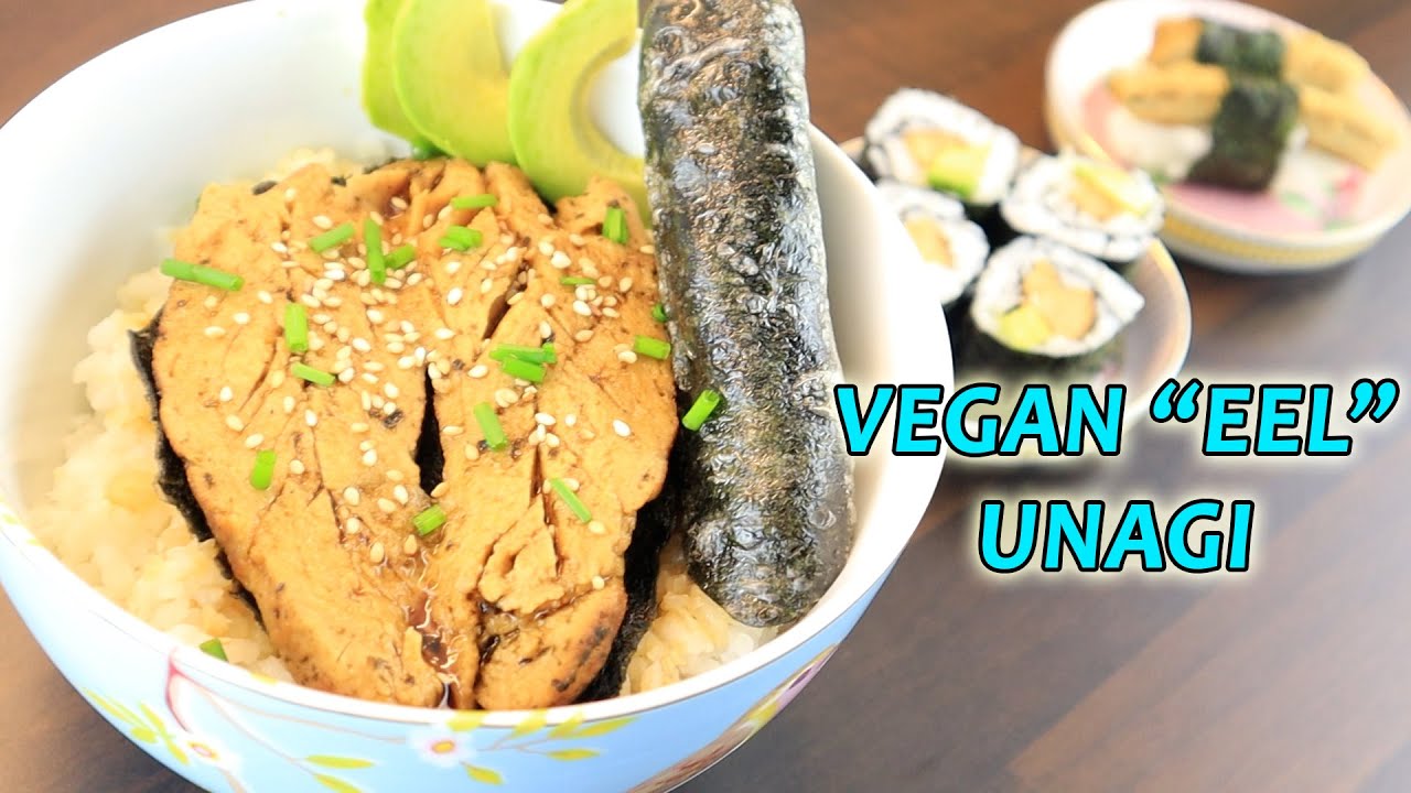 Vegan eel recipe - Japanese unagi - YouTube