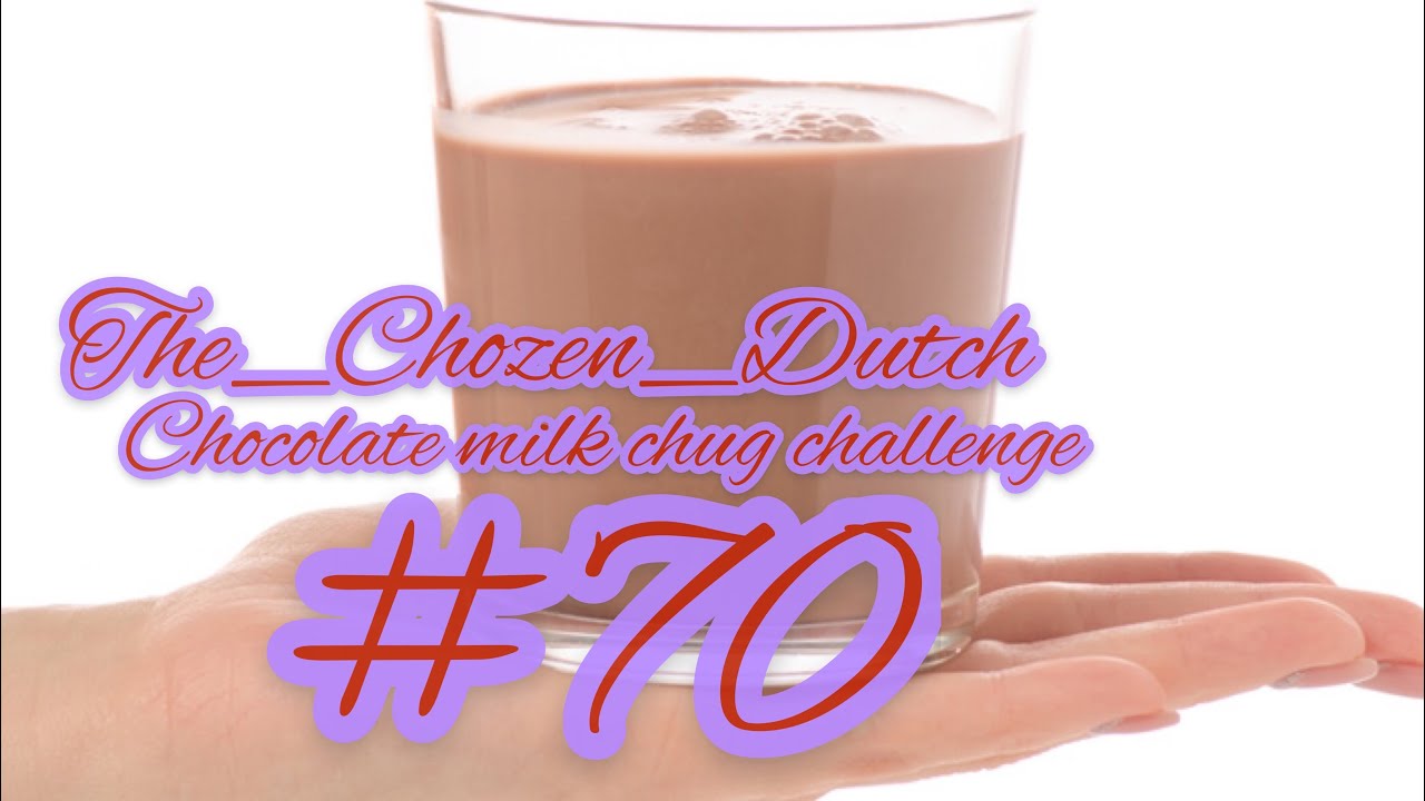 Chocolate milk chug #70 - YouTube