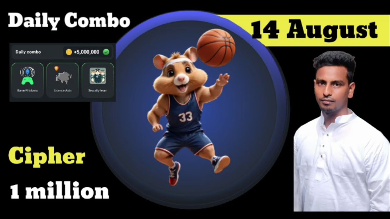 hamster kombat daily combo today 14 August 2024 | daily cipher | Hamsta ...