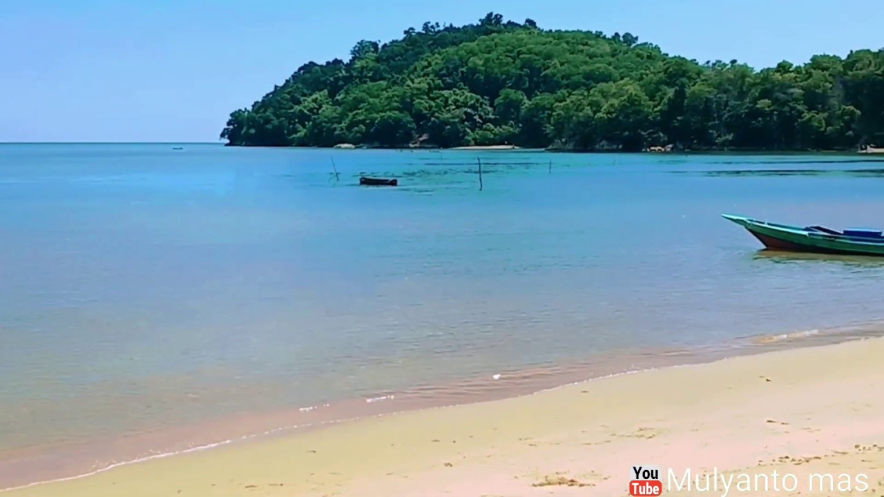 PANTAI TERINDAH DI KALIMANTAN, PANTAI PULAU DATOK - YouTube