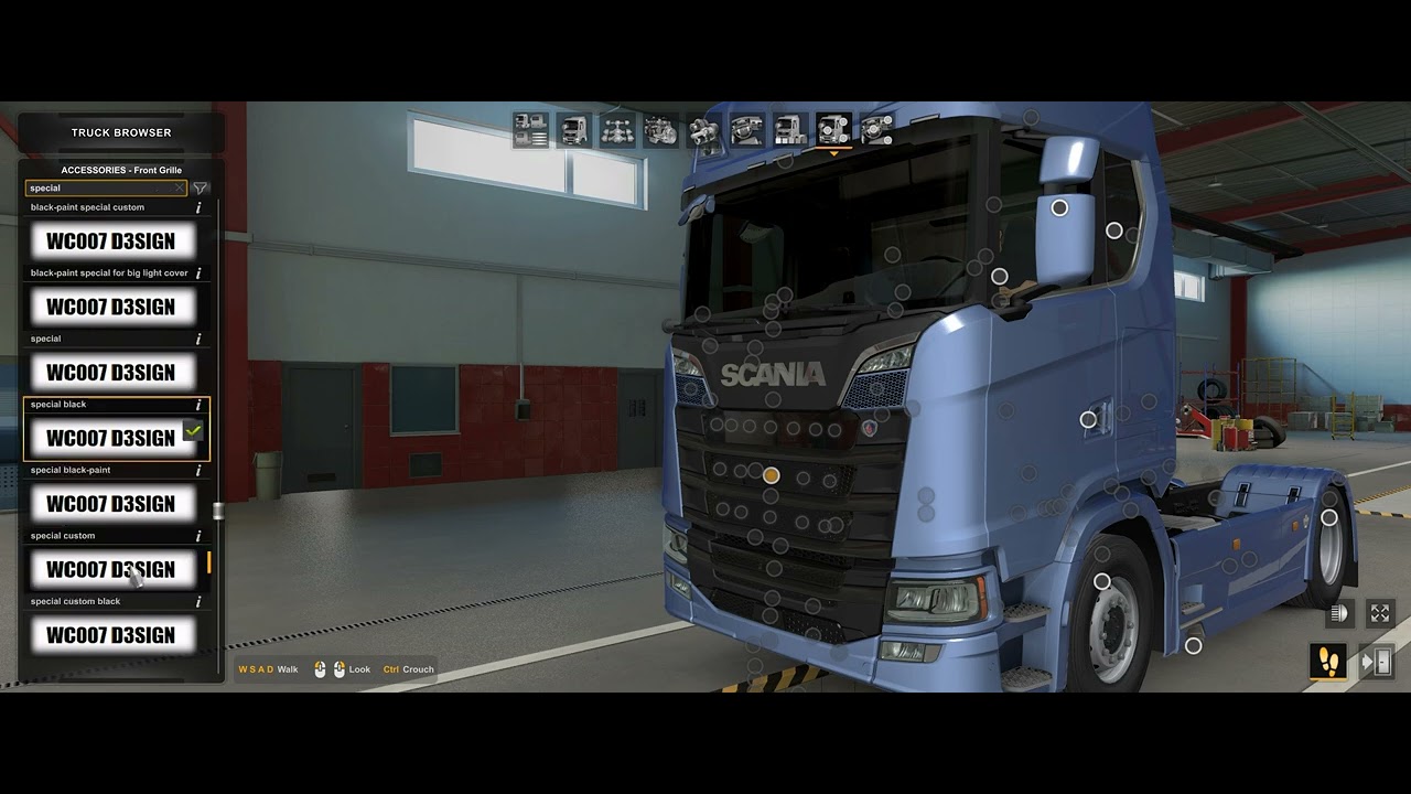 ETS2 [1.35x] V8 sound Scania Next Gen old school and voice navigation ...