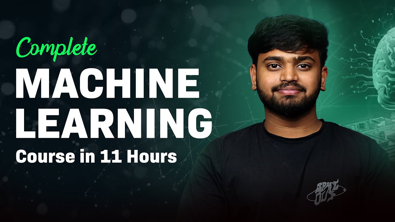 Machine Learning Full Course (2025) | Machine Learning Course For Beginners | Intellipaat - YouTube