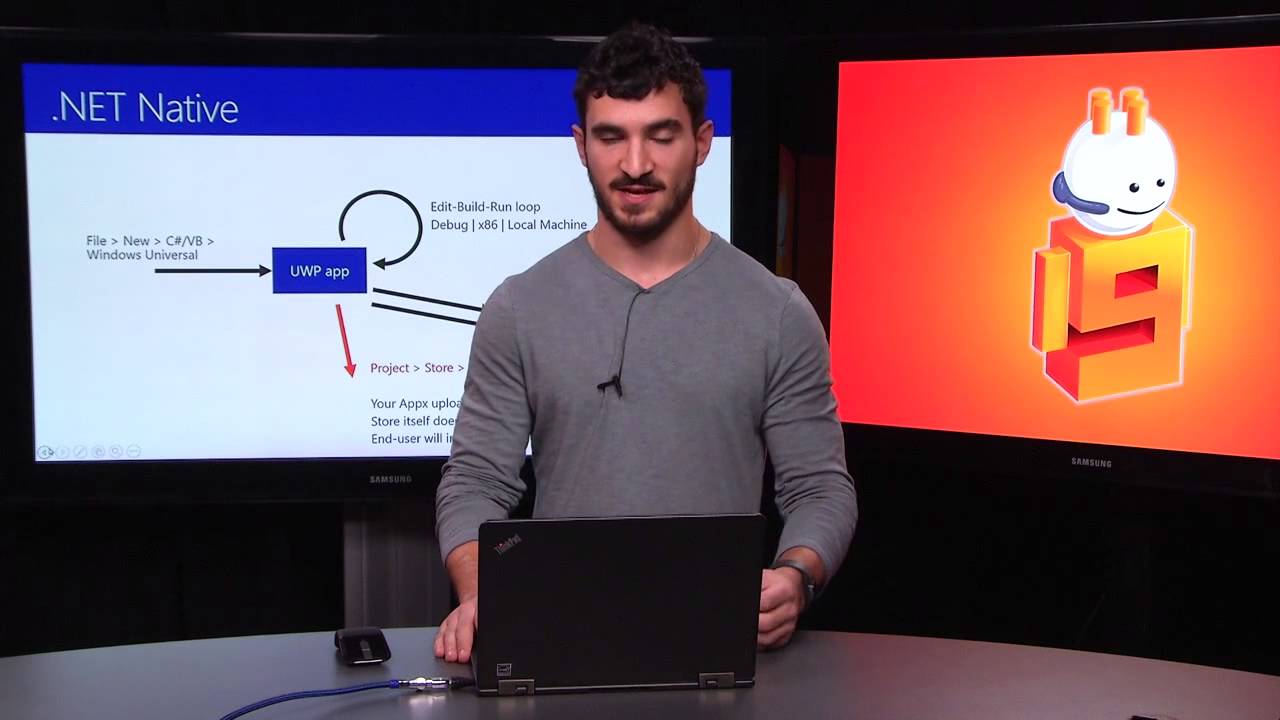 .NET for UWP Part 2: Introduction to .NET Native | XAML Developer - YouTube