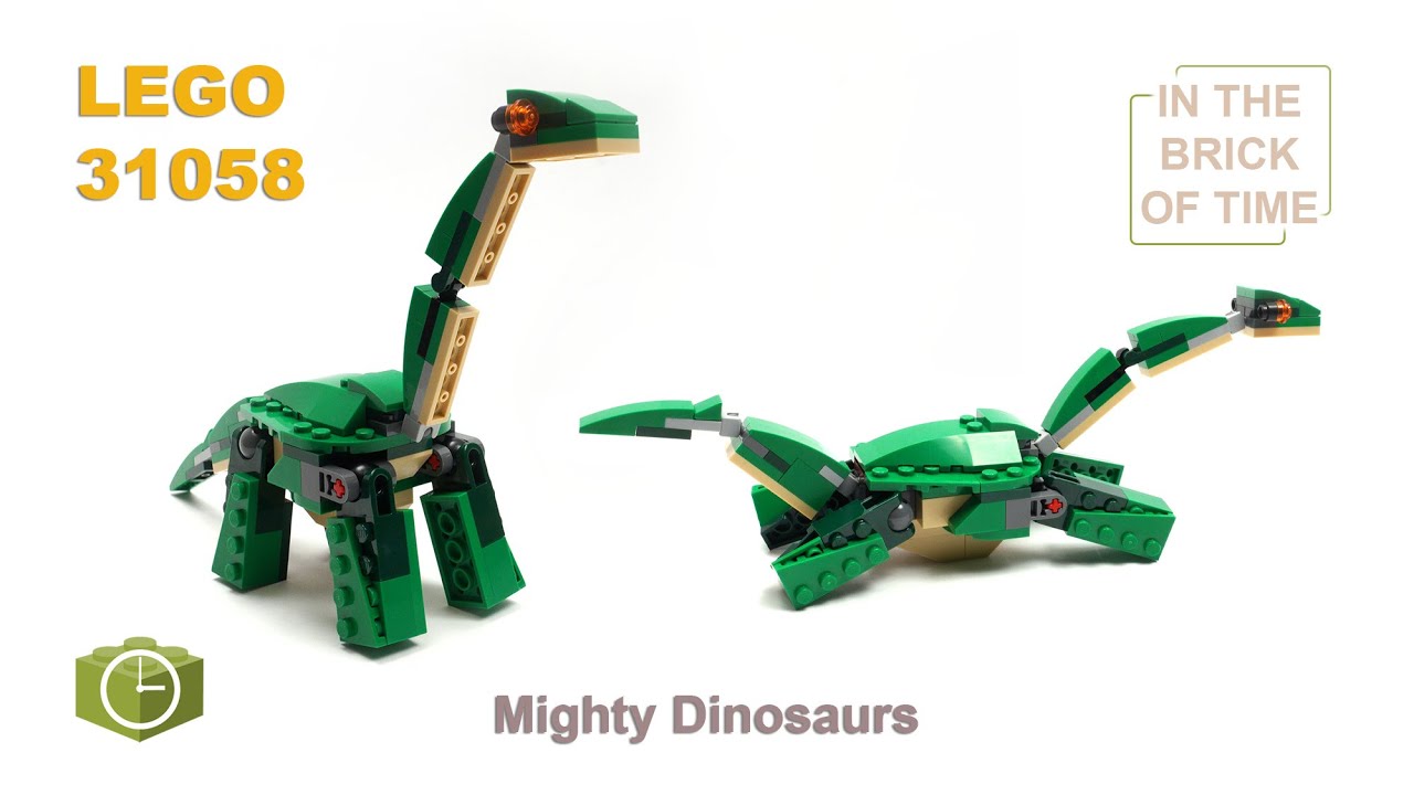 LEGO 31058 Mighty Dinosaurs Alternate Stop-Motion Build - YouTube