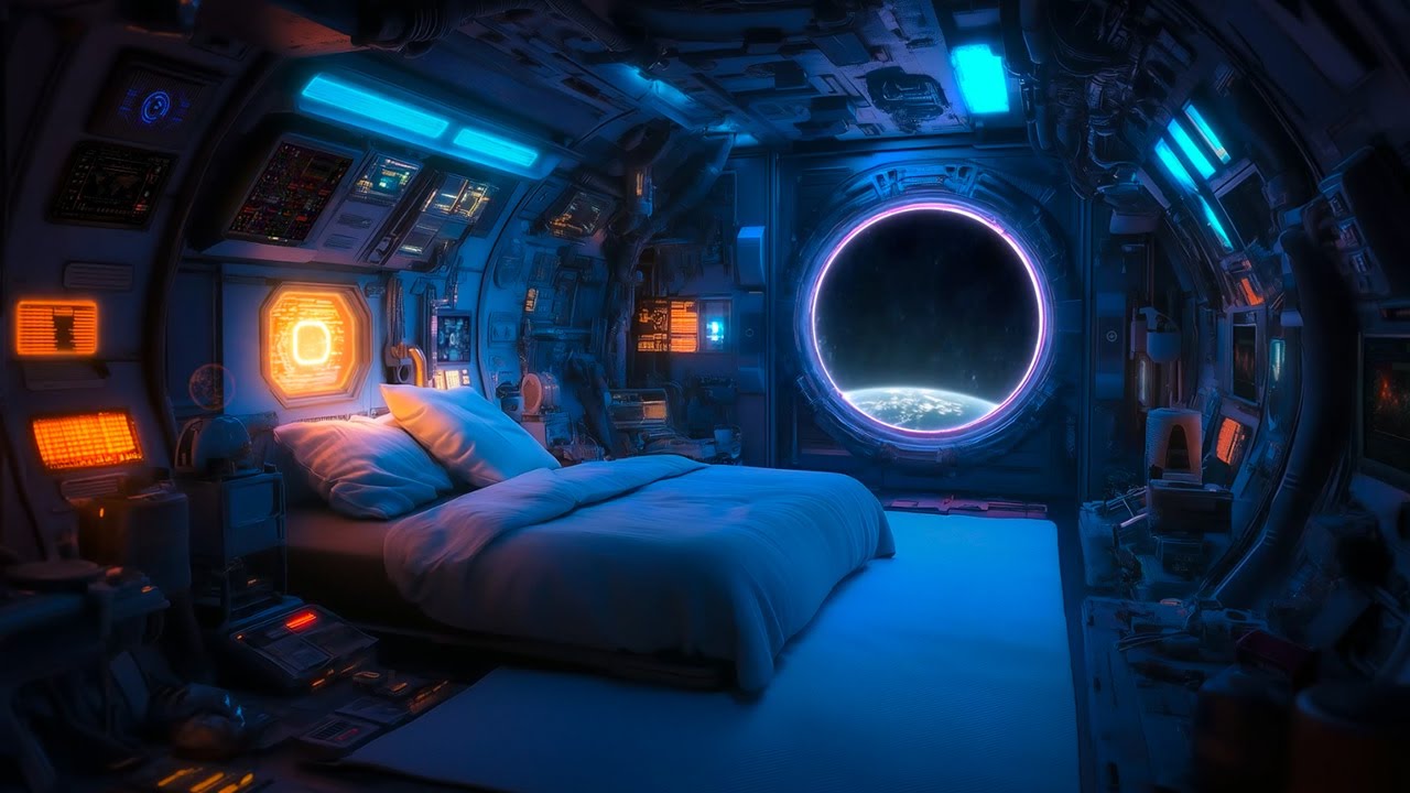 Above the Clouds - Spaceship Ambience | Living in Space | Deep Space ...