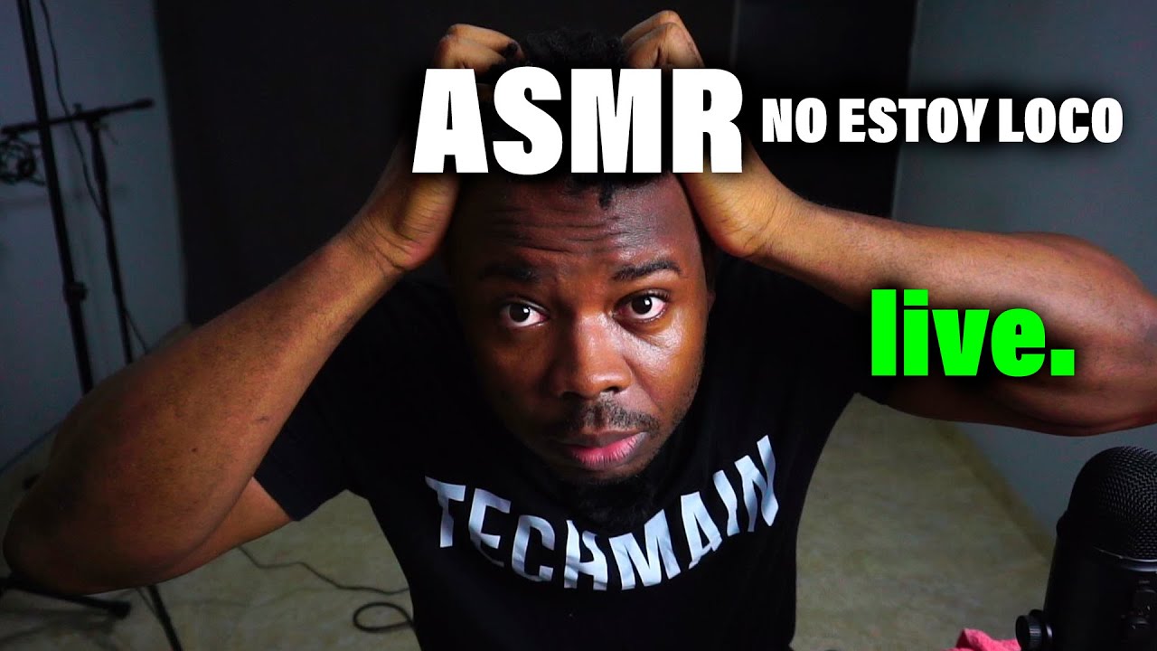 ASMR voz relajnte |rolplay en vivo - YouTube