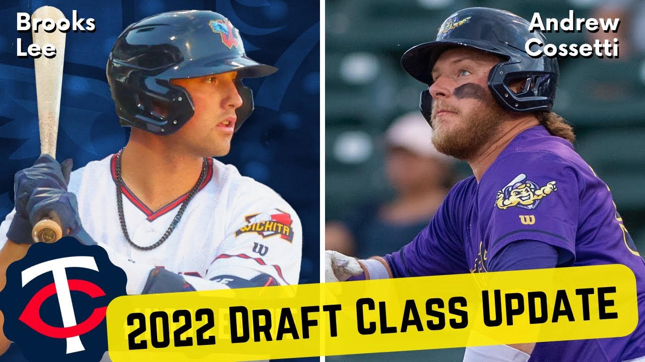 Twins 2022 Draft Class Update: Brooks Lee, Andrew Cossetti, Cory Lewis ...
