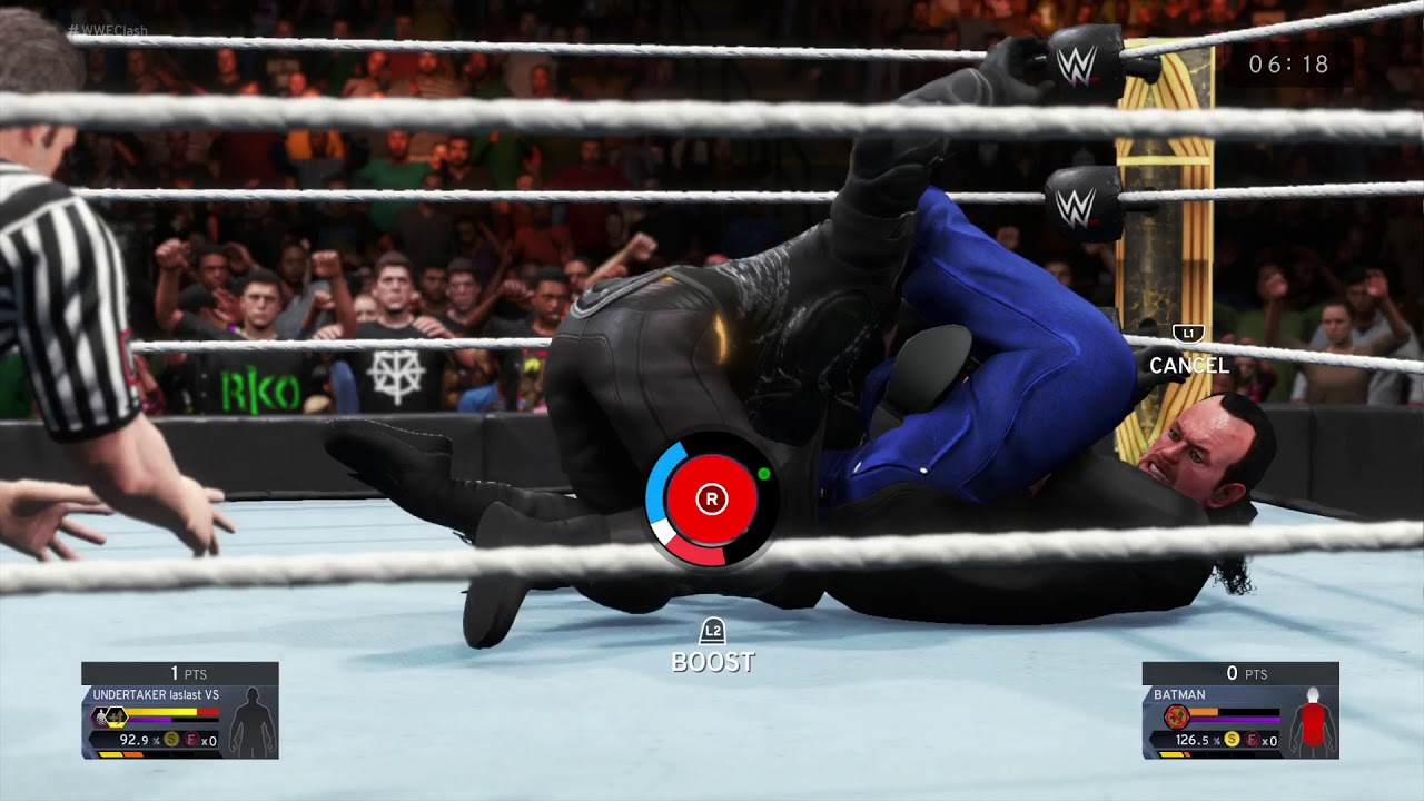 WWE 2K20 undertaker vs batman - YouTube