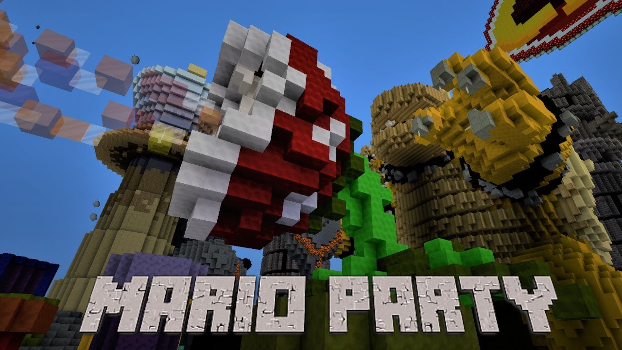 Minecraft Mario Party - YouTube
