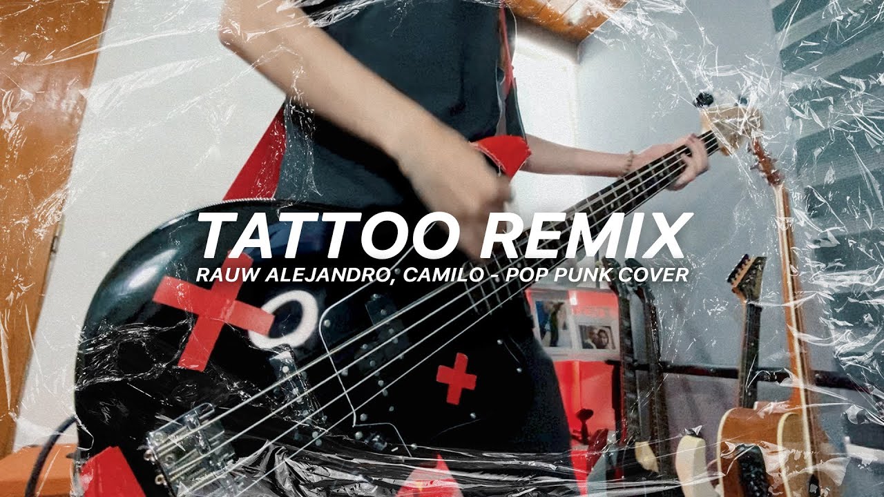 TATTOO REMIX - Rauw Alejandro, Camilo (Pop Punk Cover) - YouTube