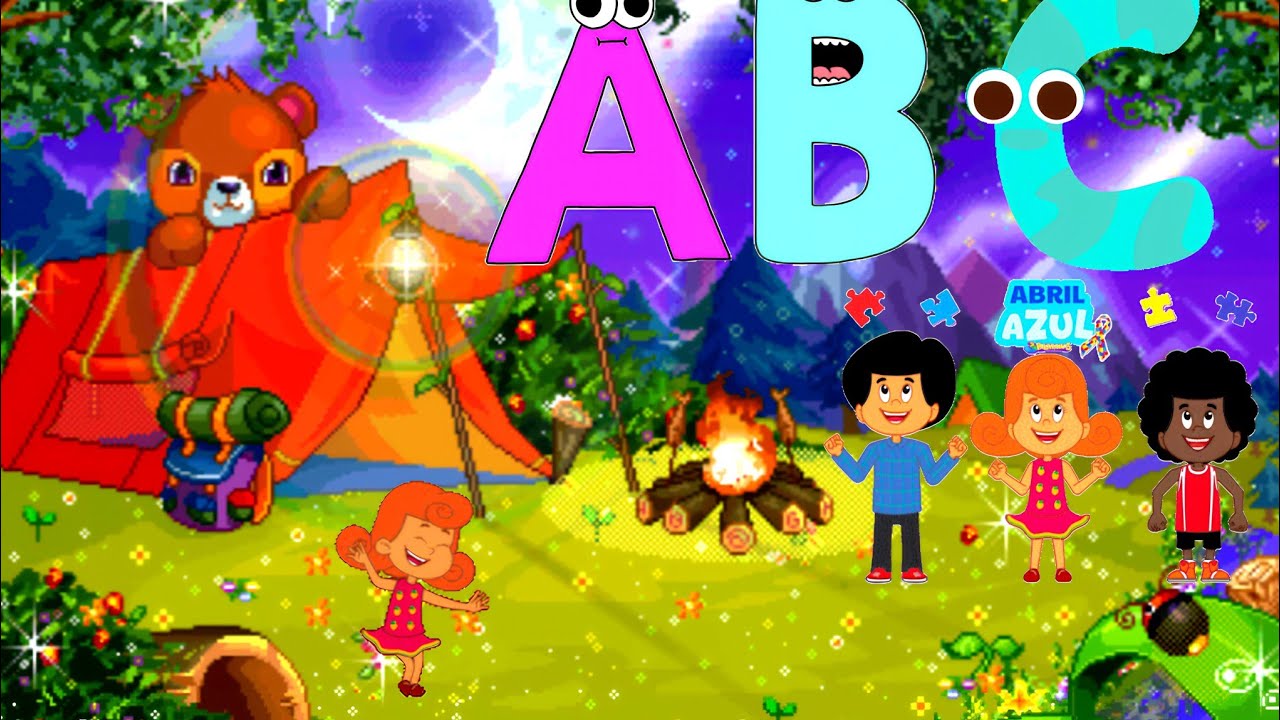 The Alphabet Song|ABCD Cartoons Learning Song|Toddlers Fun ABC Nursery ...