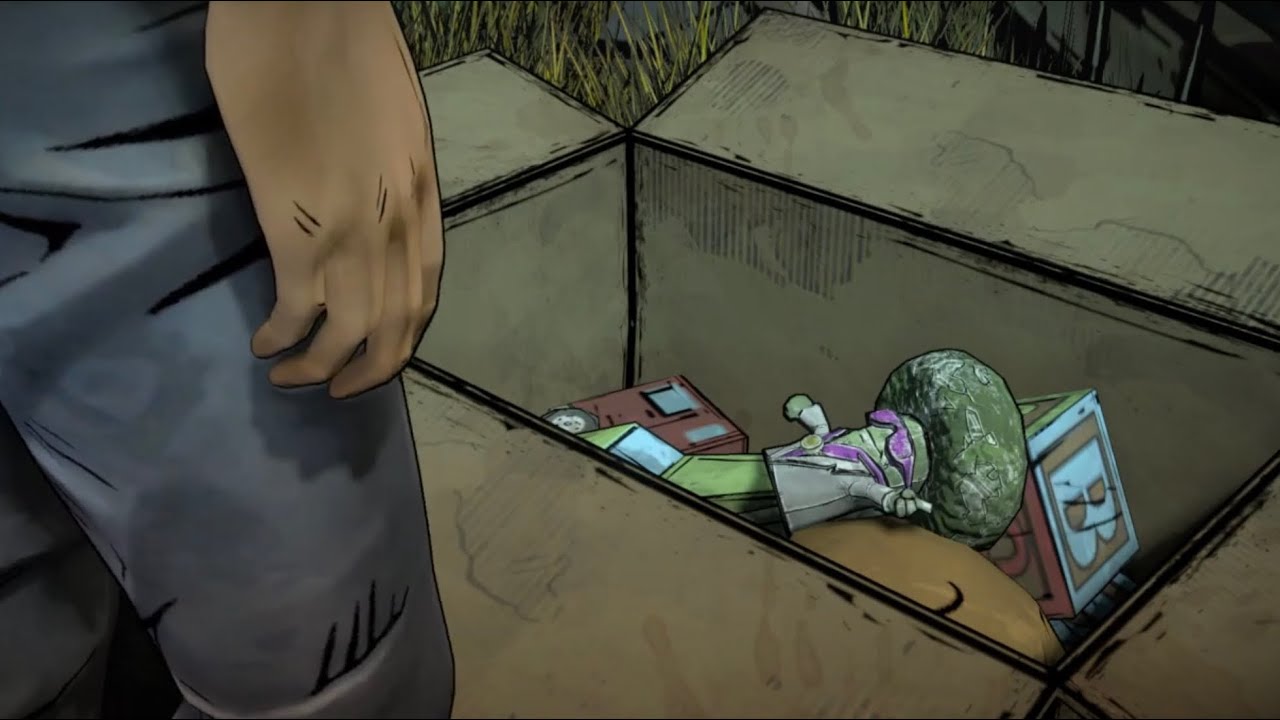 The Walking Dead - Clementine Finds Disco Broccoli Easter Egg ...