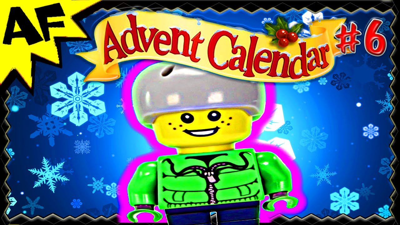 Lego City ADVENT Calendar 4428 #6 Boy with Snowball Animated Review ...