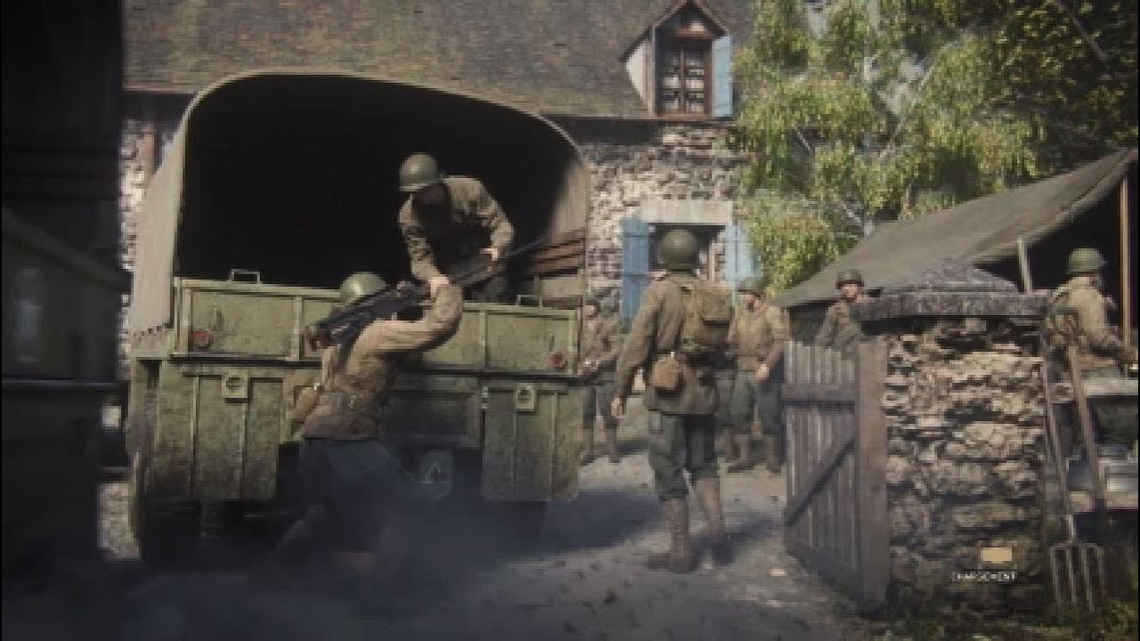 Call of duty ww2 - opération cobra - YouTube