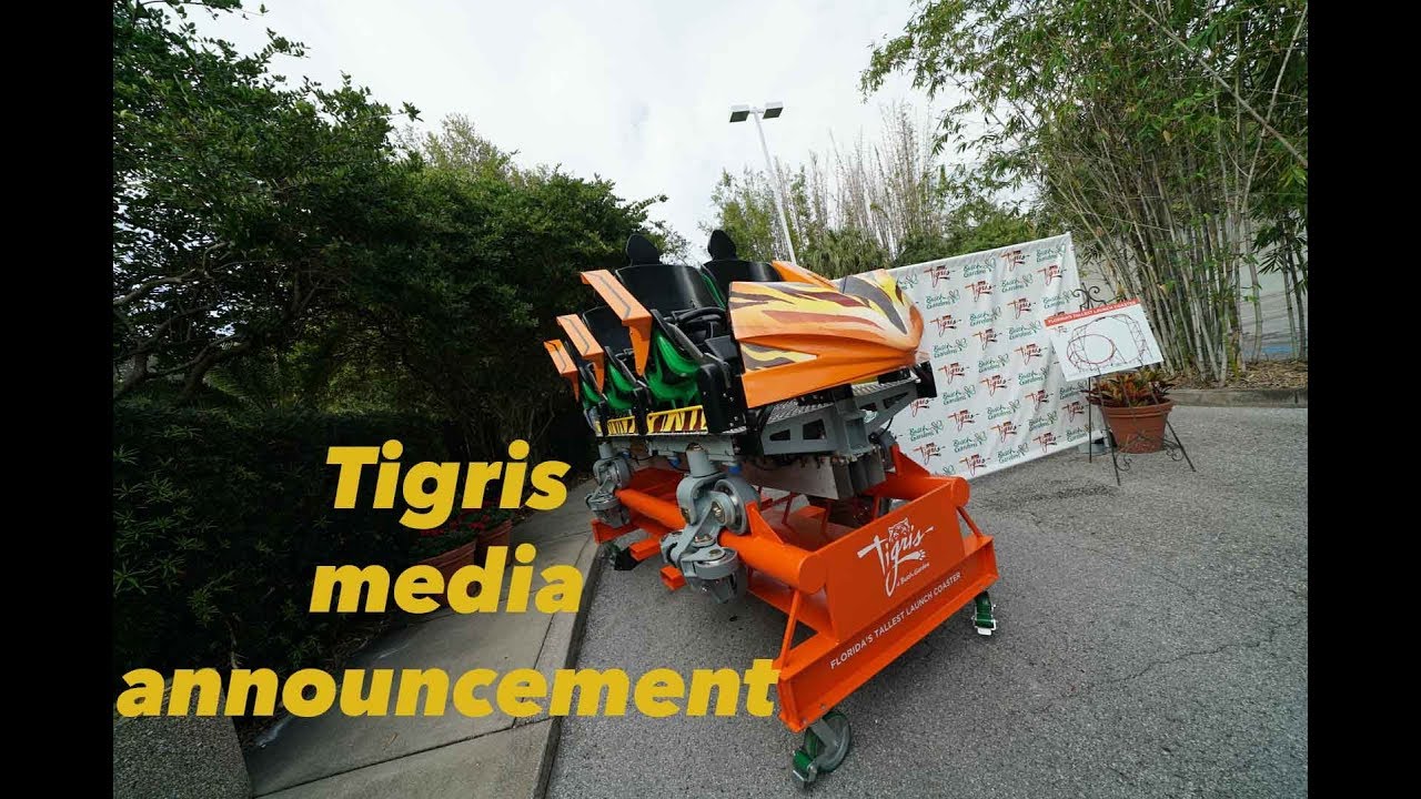 Tigris first ever train look. 2019 BGT coaster - YouTube