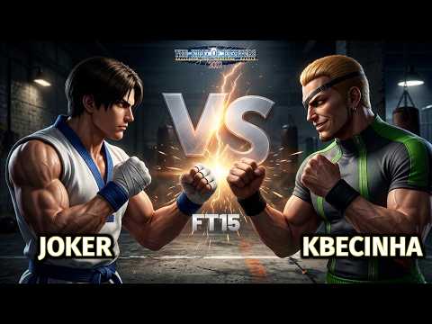 JOKER vs KBECINHA FT15 Great Match 🔥 KOF 2002 BRASIL MASTERS
