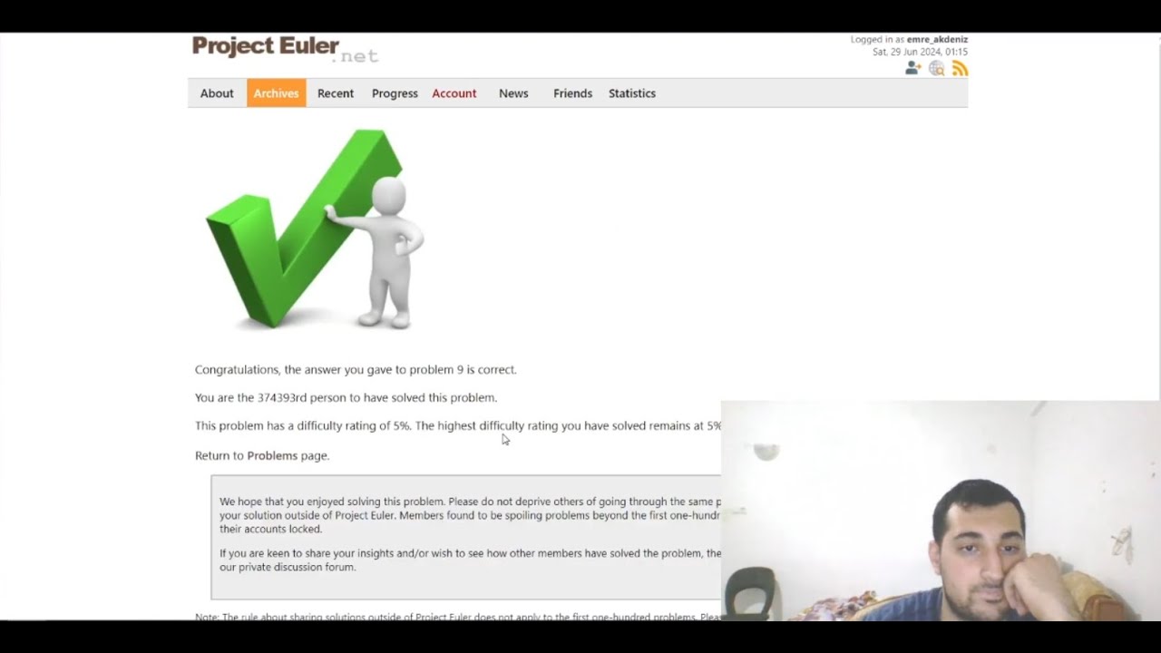 Project Euler 9. Soru Çözümü - YouTube