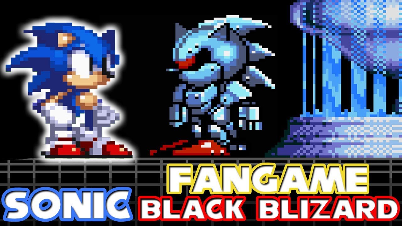 ESTE FANGAME ES GENIAL - Sonic Black Blizzard - YouTube