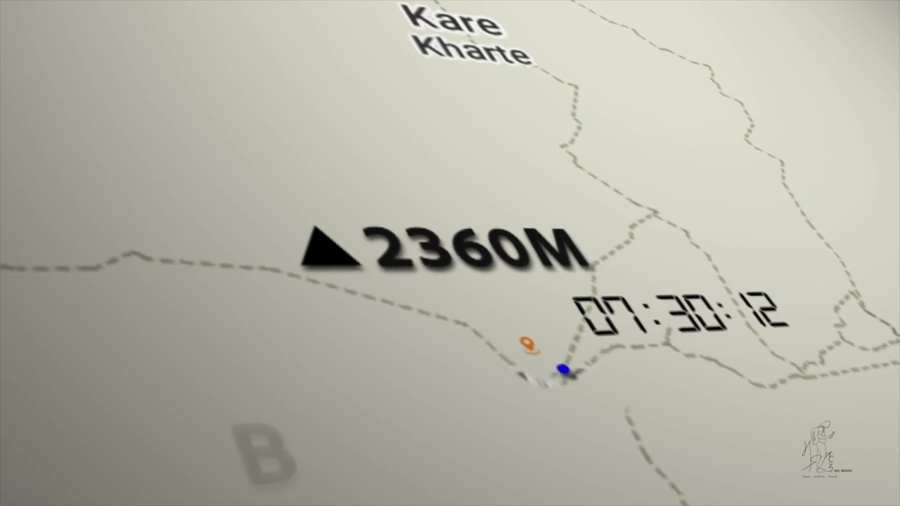 BUPSA TO LUKLA// TREKKING ROUTE MAP - YouTube