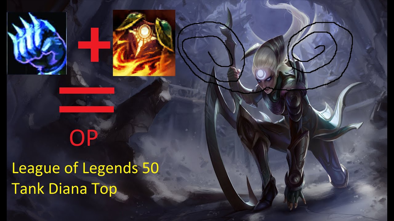 League of Legends #50#H Tank Diana Top (German/60 Fps Full Hd) - YouTube