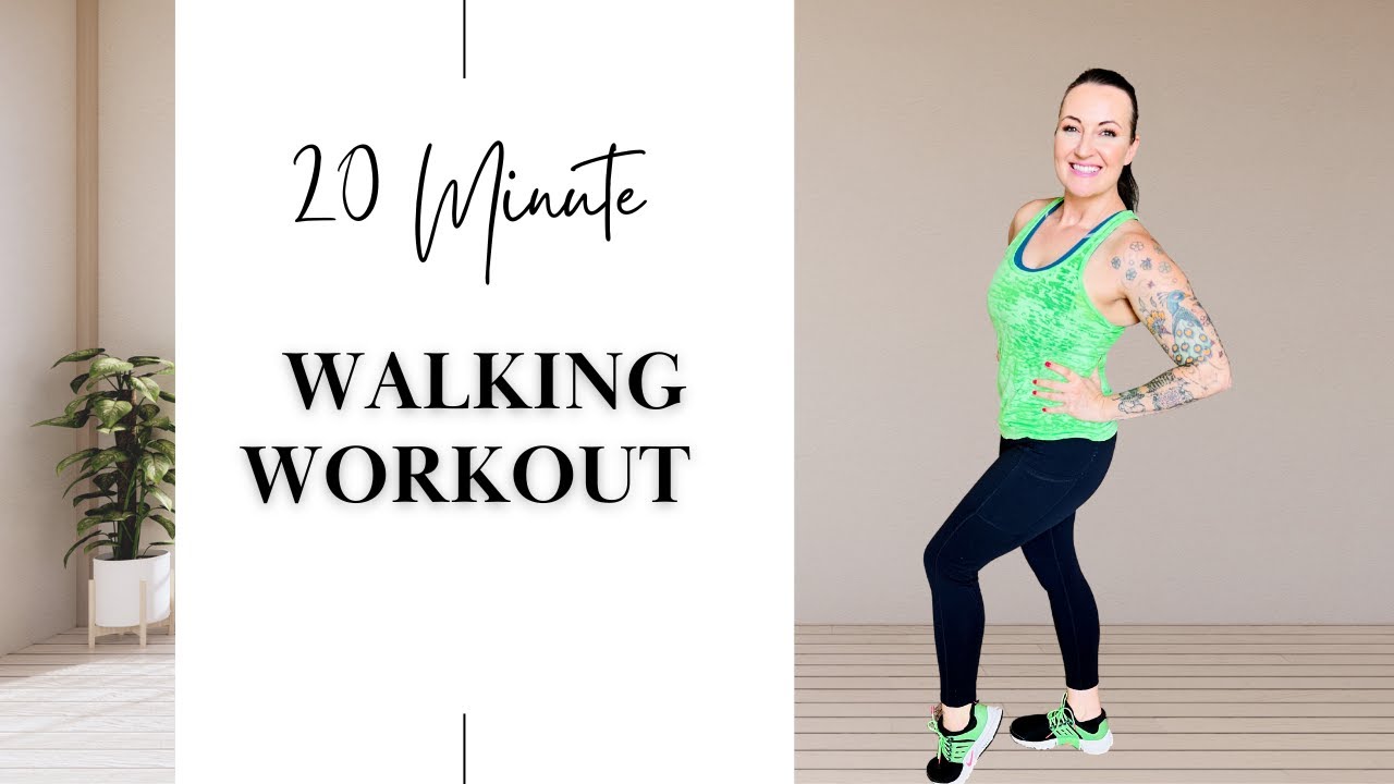 LOW IMPACT WALKING: 20 Min Walking Workout, Indoor Walking Workout ...