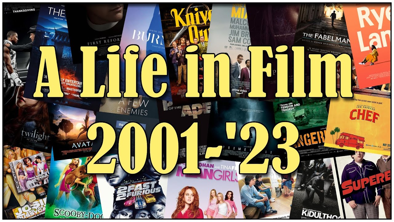 A Life in Film: 2001-'23 (My Favourite of Every Year) - YouTube
