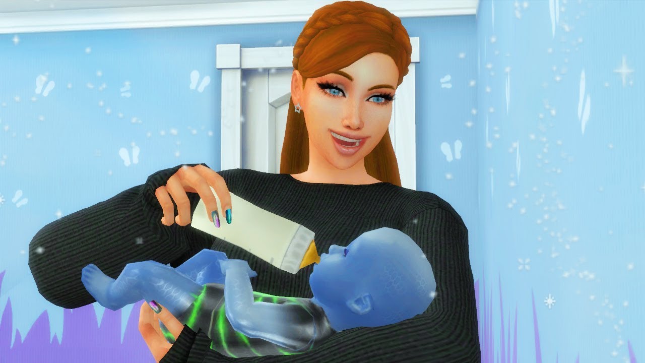 TENEMOS UN BEBÉ ¡ALIENÍGENA! 👽 | LOS SIMS 4 A-Z BABY CHALLENGE #18 ...