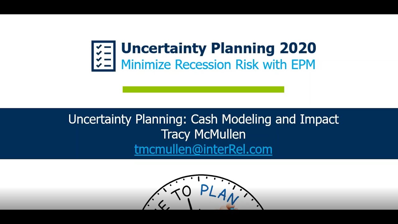 Uncertainty Planning: Cash Flow Modeling and Impact - YouTube