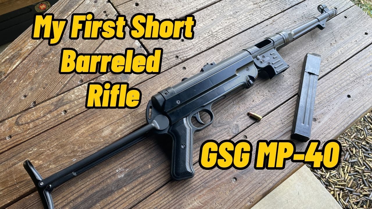 My First SBR - The GSG MP40 - YouTube