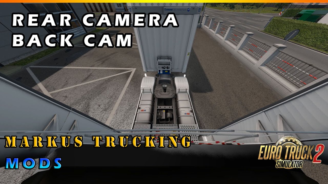 ETS2 MODS - Rear camera / back cam [1.36] - YouTube