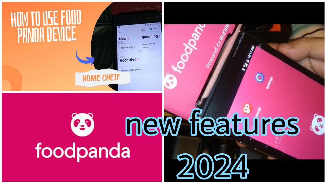 how to use foodpanda device || new features of foodpanda device 2024 ...