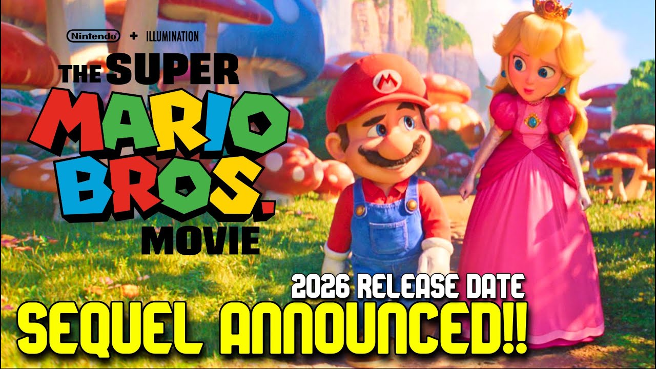 Breaking News: Super Mario Bros Movie Sequel Set To Hit Theatres In ...