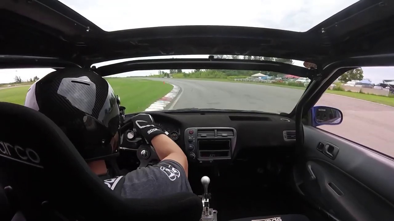 Honda Civic Time Attack at ASE - YouTube