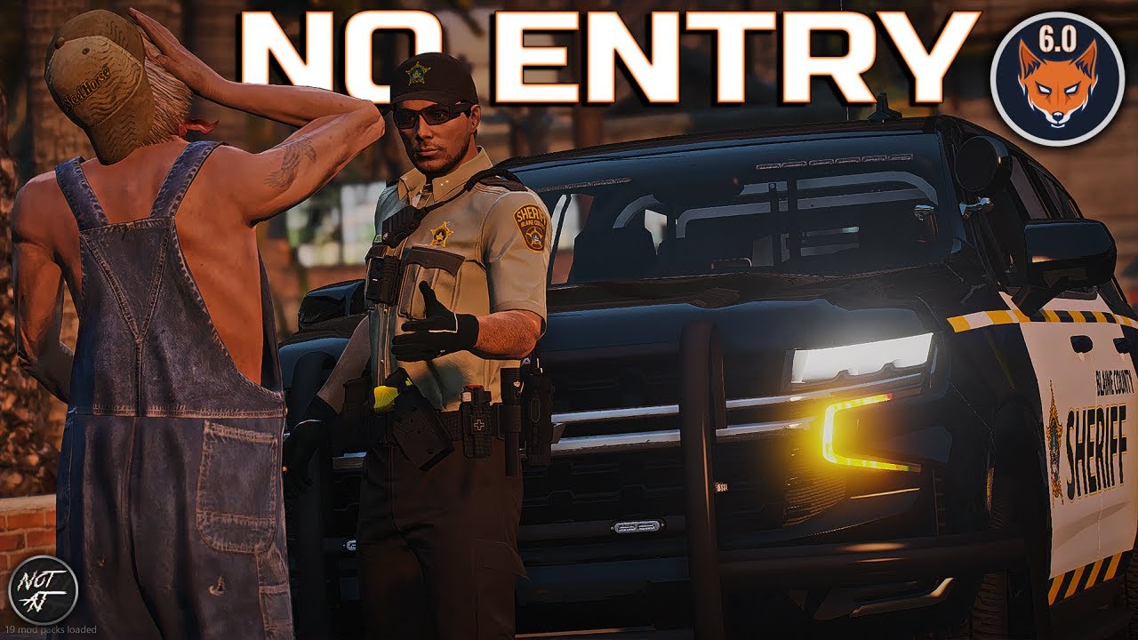 FiveM LEO RP | Day 88 - No Entry (MLRP - GTA 5 RP) - YouTube